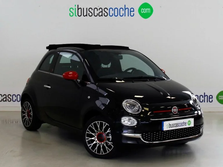 FIAT 500C RED 1.0 HYBRID 51KW (70 CV) de segunda mano desde 16990€